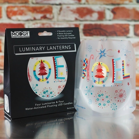 Modgy | Holiday | Modgy Luminary Lanterns 4ct Reusable Unbreakable ...